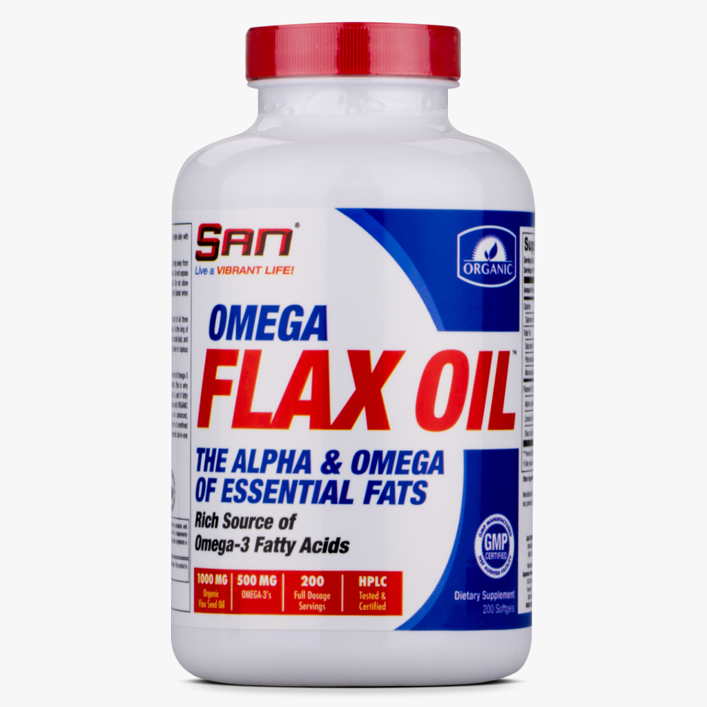 SAN FLEX OIL OMEGA 200 CAPS 200 SERV – The Shack Supplements and shakes