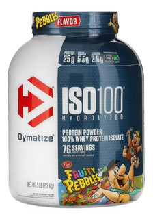 DYMATIZE ISO 100 FRUITY PEBBLES 5LB 76 SRERV – The Shack Supplements ...