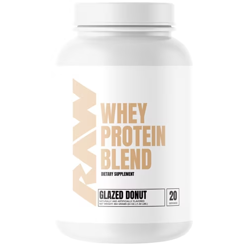RAW WHEY PROTEIN 2 LBS GLAZED DONUT – The Shack Supplements and shakes