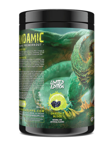 PANDAMIC EXTREME DRAGONS BLOOD (LIMITADO) – The Shack Supplements and ...