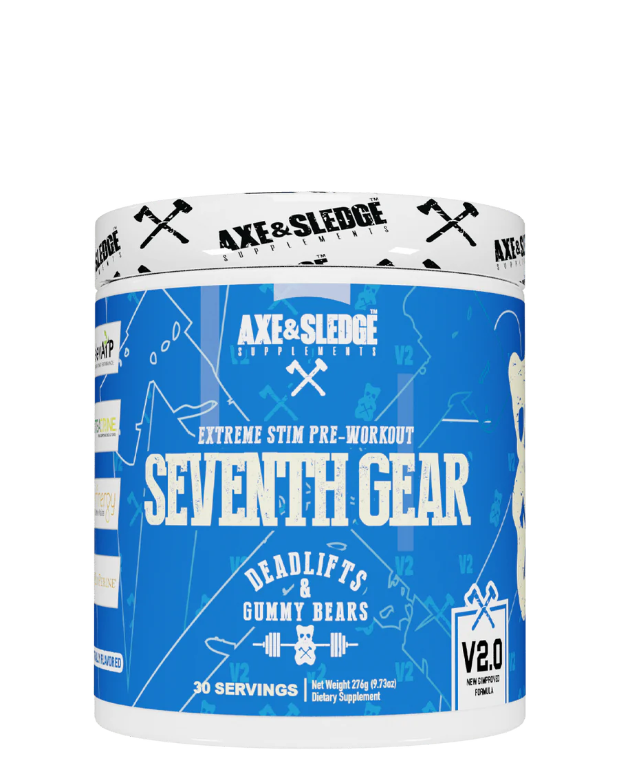 Seventh Gear V2 Deadlifts & Gummy Bears – The Shack Supplements and shakes
